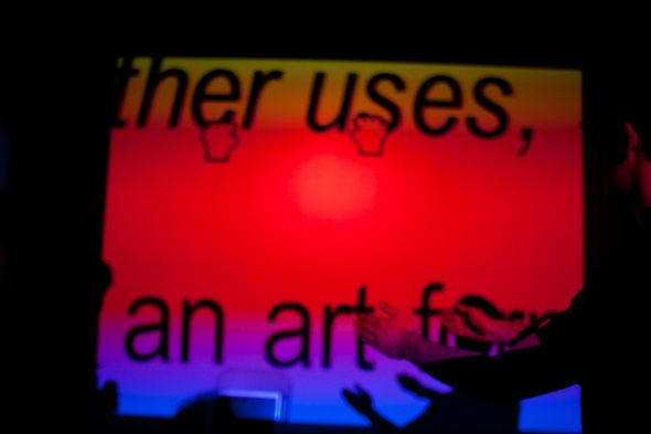 Photos from the Art Hack Day Show