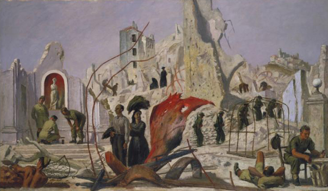 The Ruins, Rubble, and Architecture of War in Art