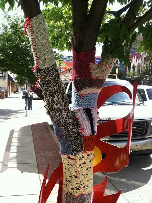 Yarn Bombing ArtPrize