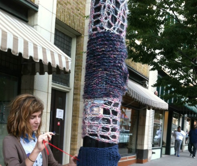 Yarn Bombing ArtPrize