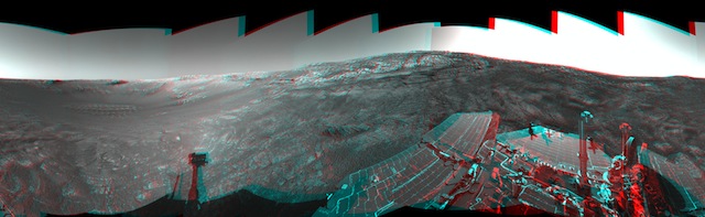 3D Photographs of Life on Mars, Taken by Robots