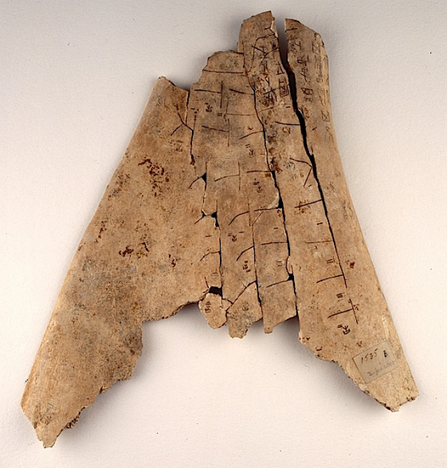 Oracle Bones: A 3,000-Year-Old Voice of the Dead