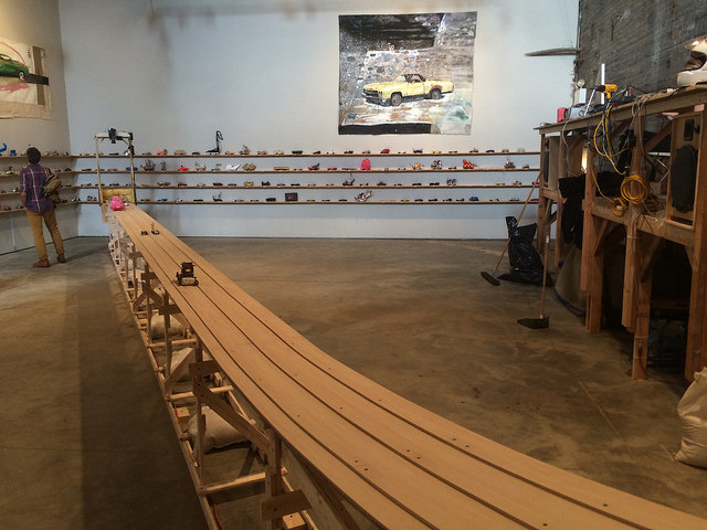 Gallery Hosts Miniature Gravity Car Race Featuring 100s of Artist ...