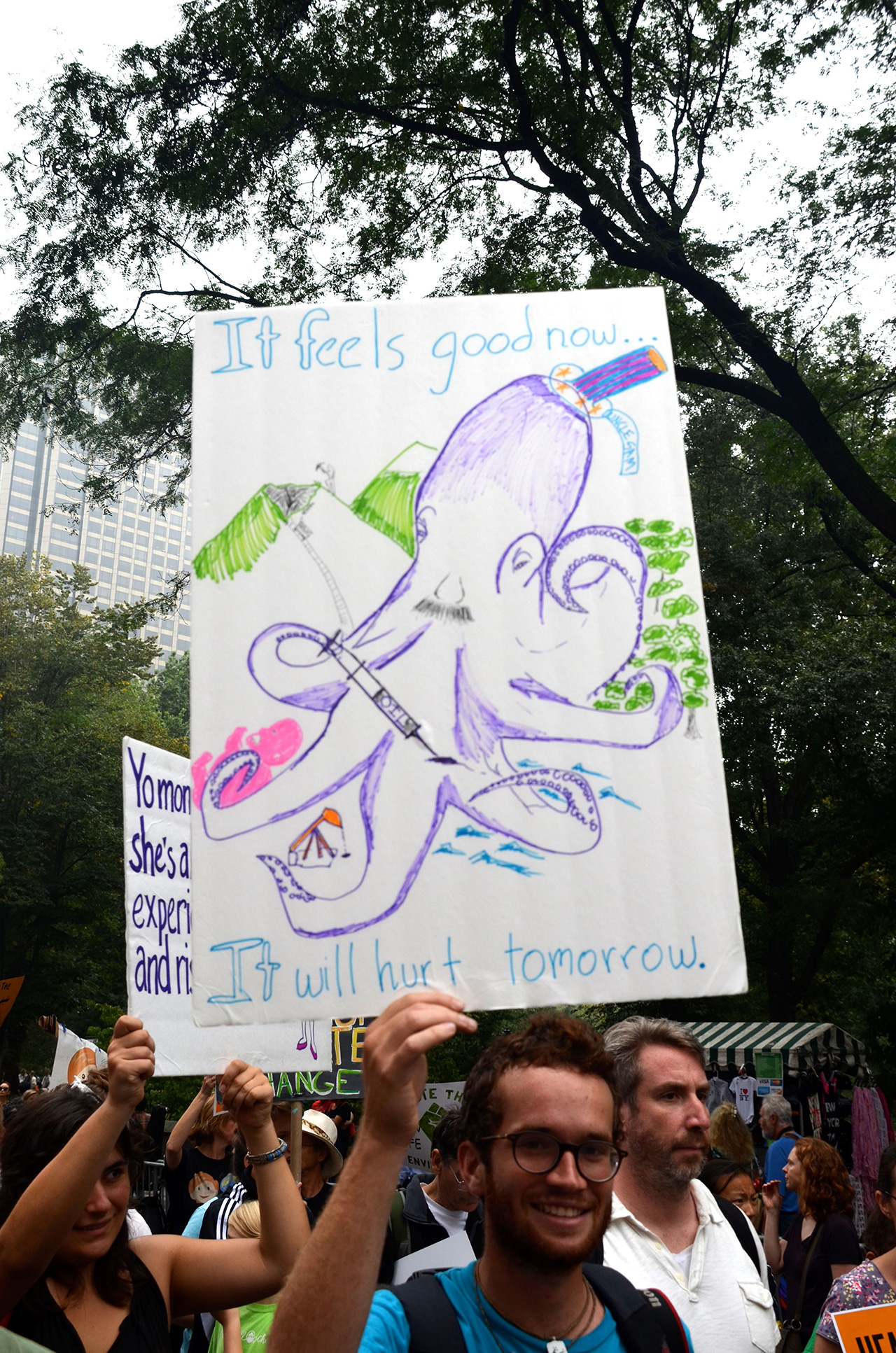 Art as Warning and Protest at the People’s Climate March