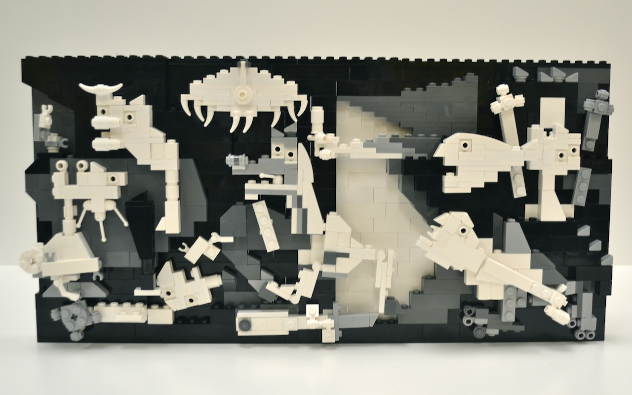 Behold, Picasso's "Guernica" Remade in Legos