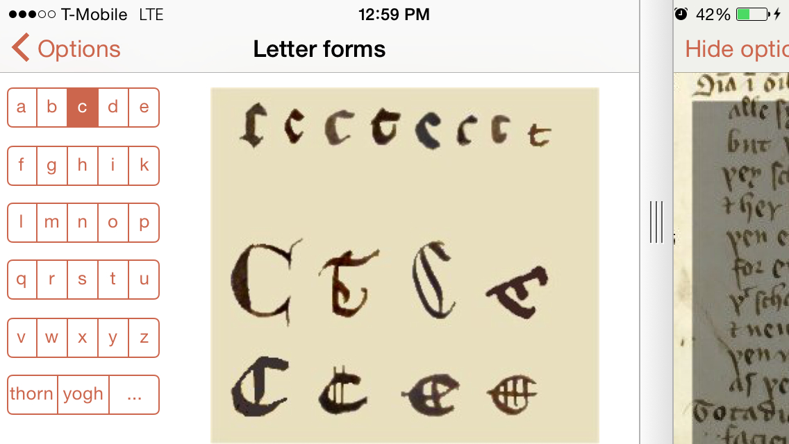 Finally, an App for Transcribing Medieval Manuscripts