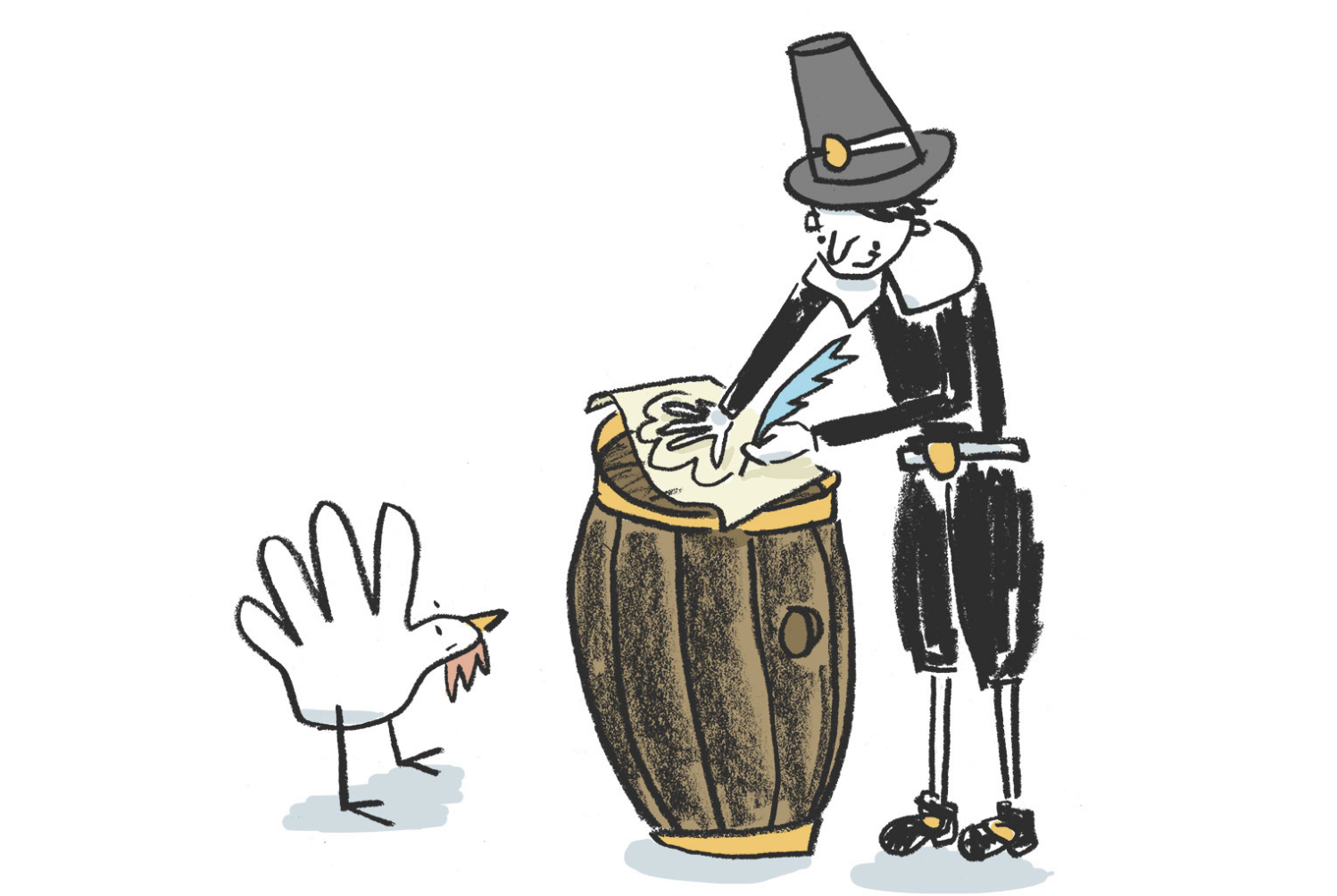 Who Invented the Turkey Hand?