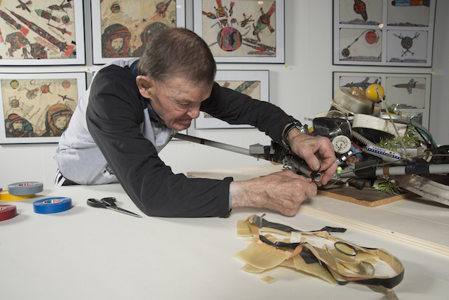 André Robillard Takes Aim at Cast-off Junk — and the Stars