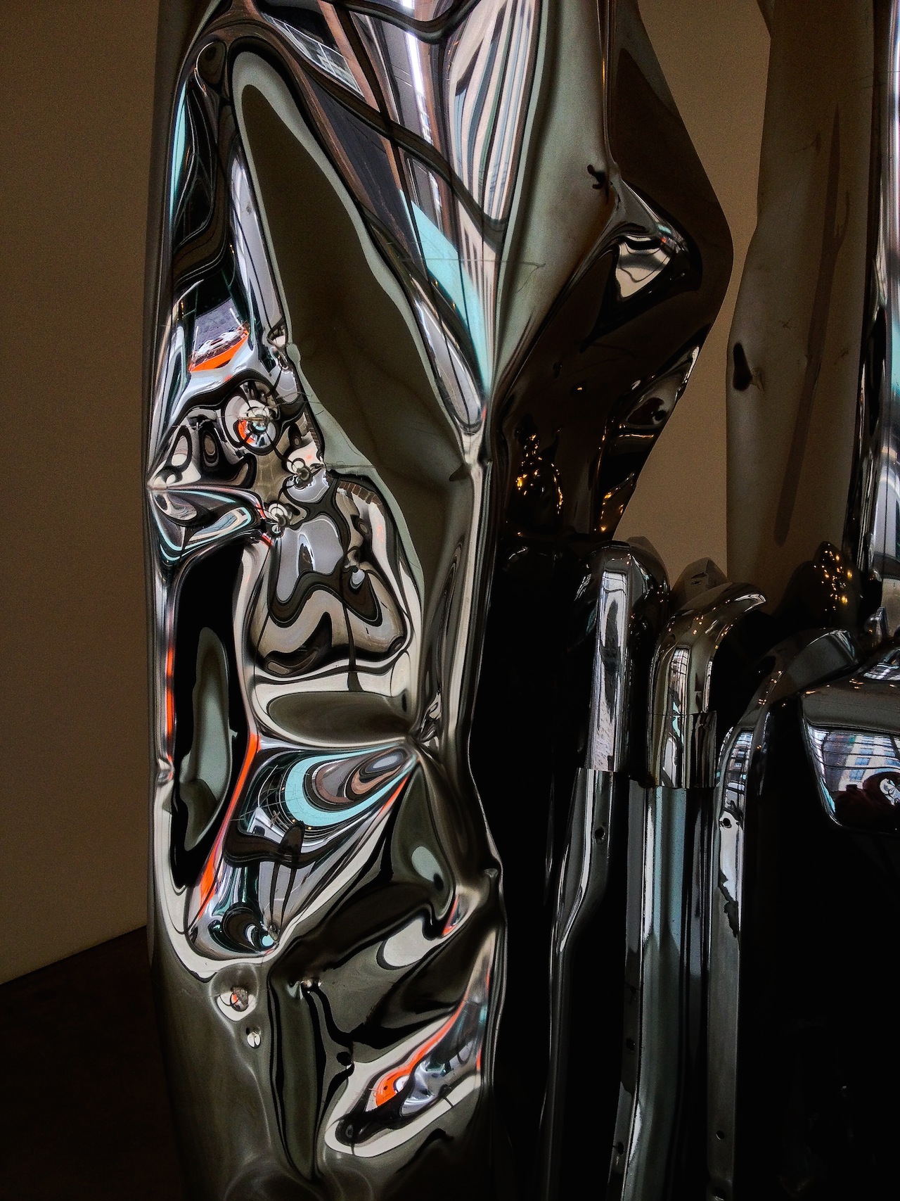 Mangled Cars and Sleek Architecture