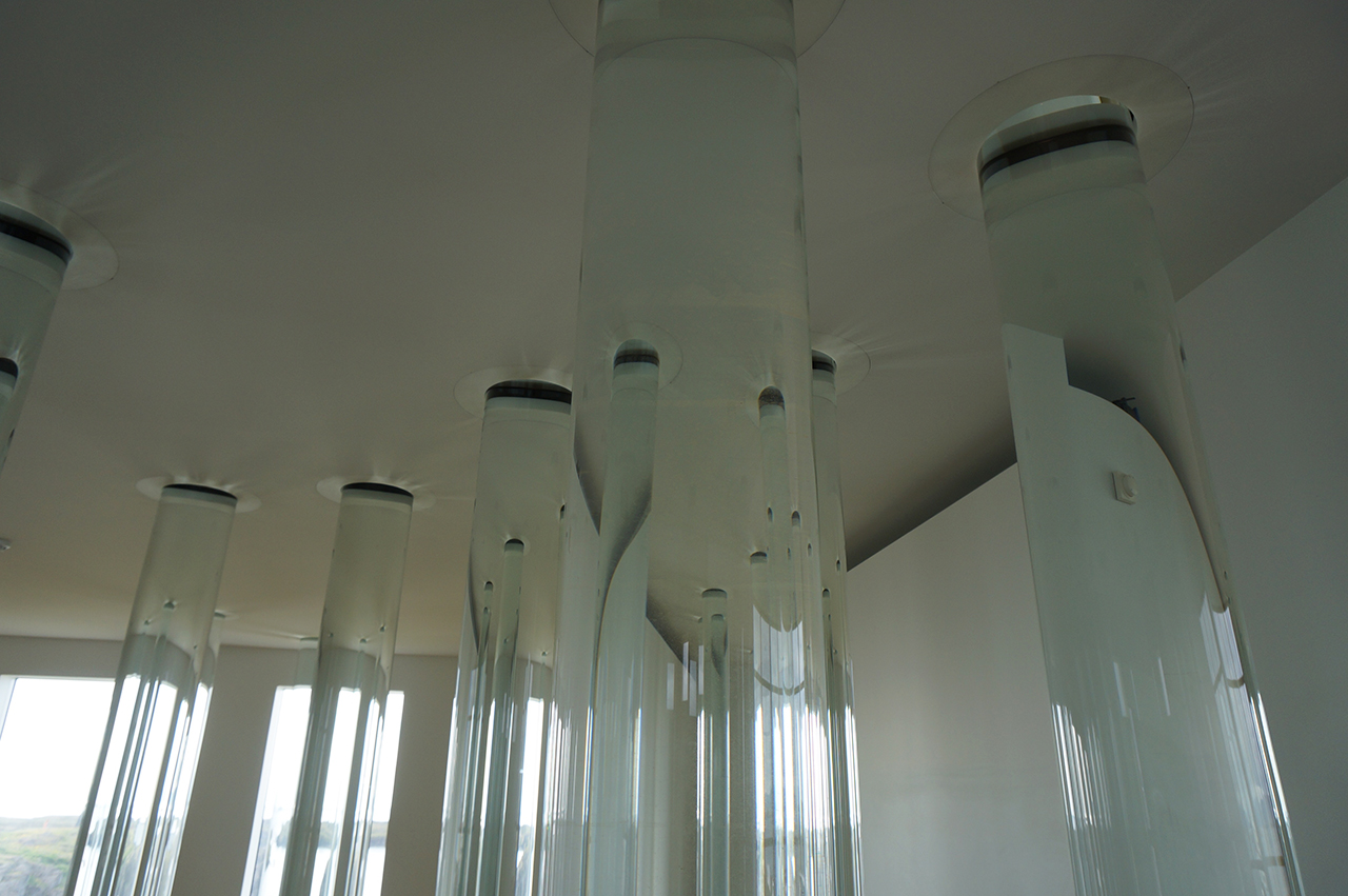 A Library of Glacial Water in Iceland