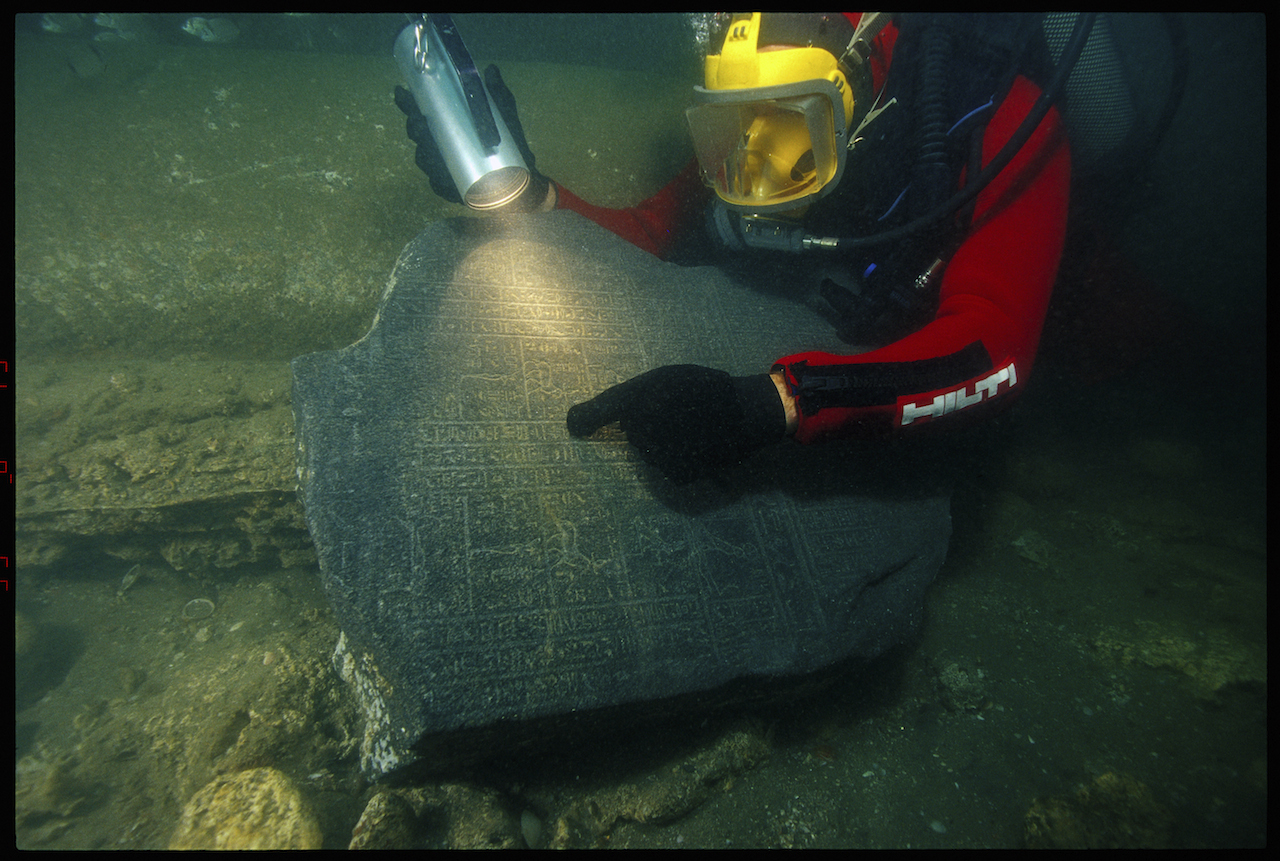 Ancient Egyptian Artifacts Revealed from a Sunken City