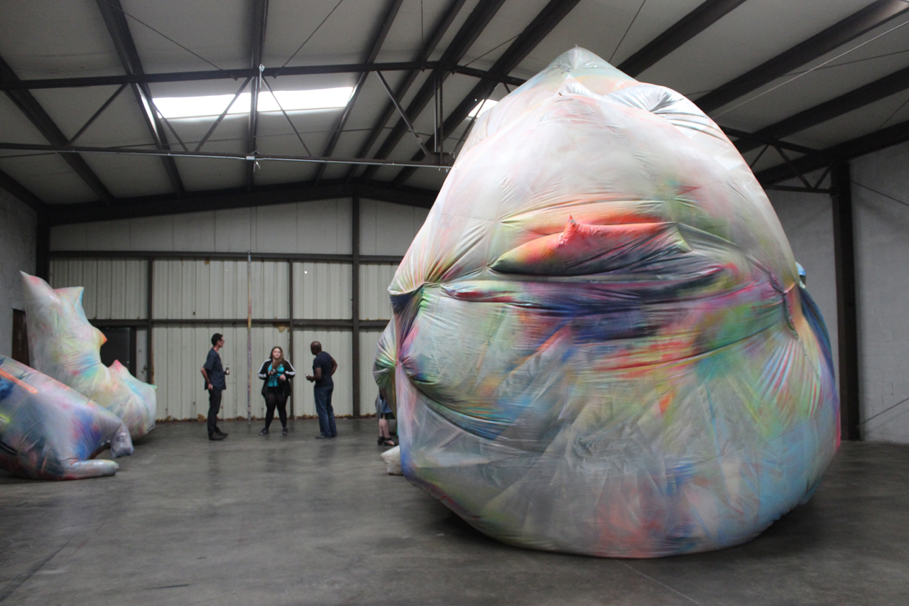 A Polychromatic Playground of Inflatable Sculptures