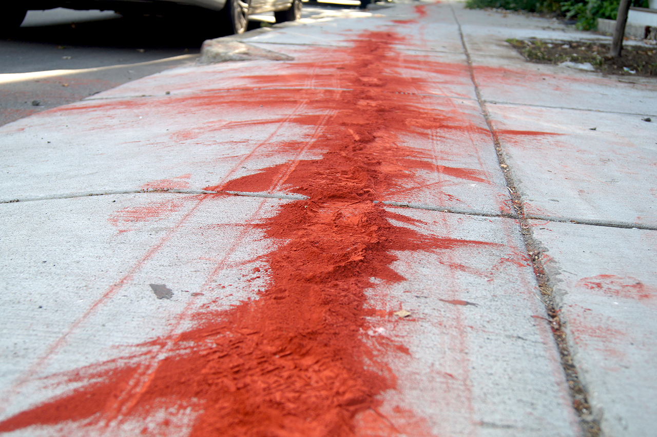 Artists and Activists Trace Boston's Historic Red Line on the Streets