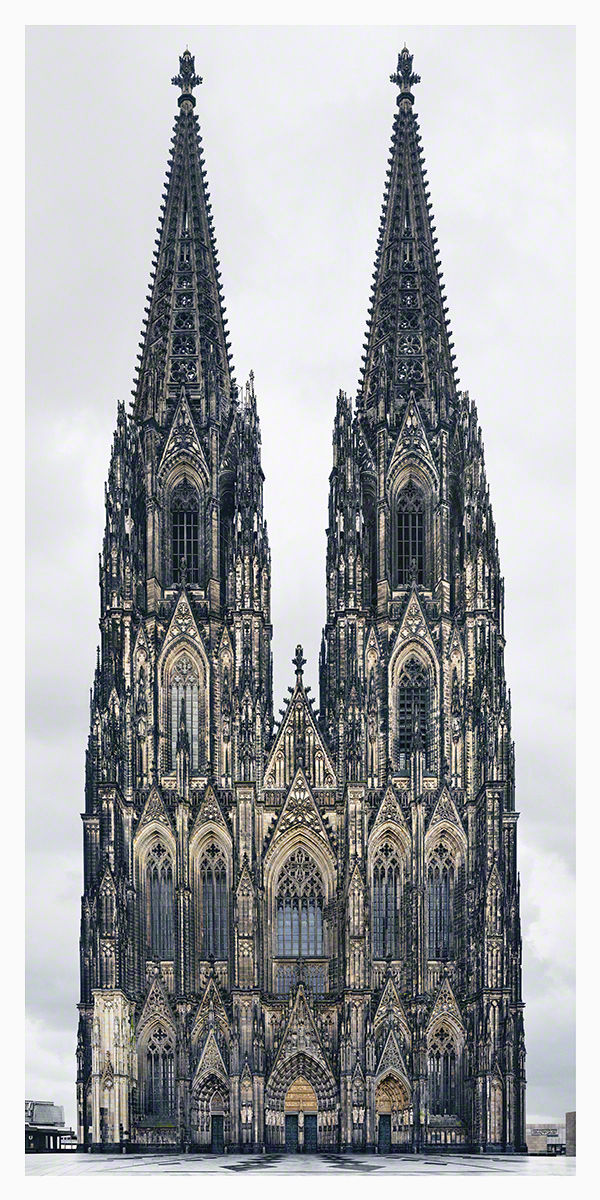 Seamless Digital Collages Capture Europe's Church Façades