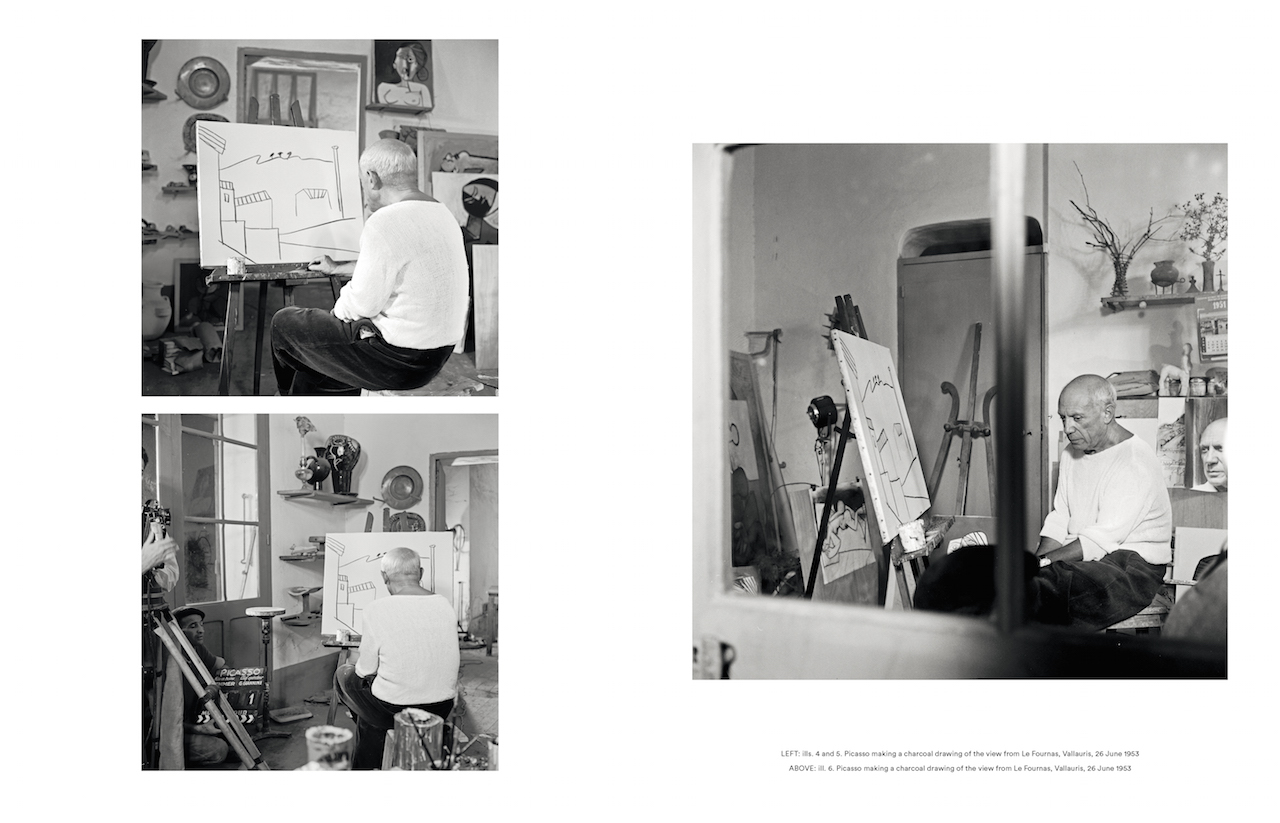 Previously Unpublished Pics of Picasso in His Studio