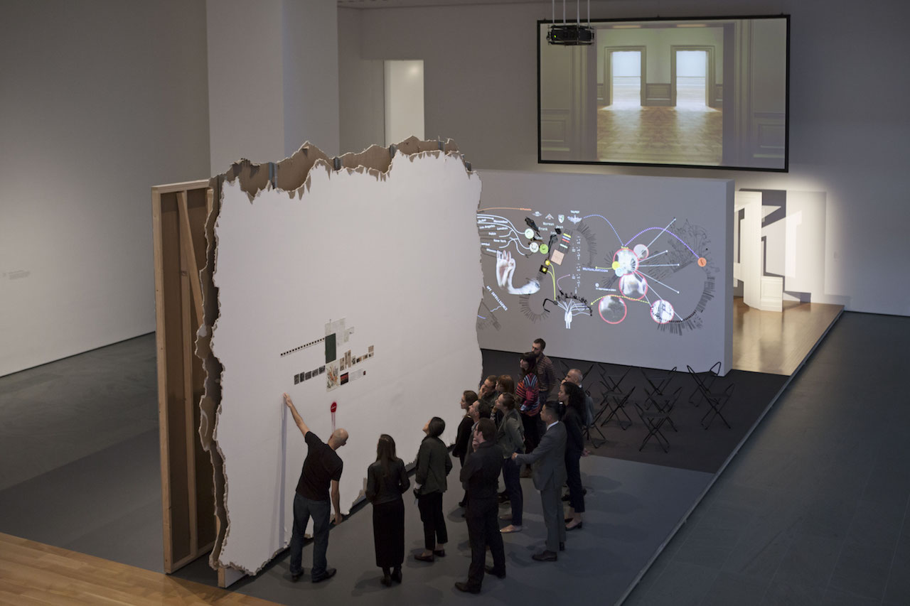 In a Performance, Walid Raad Playfully Probes His MoMA Survey