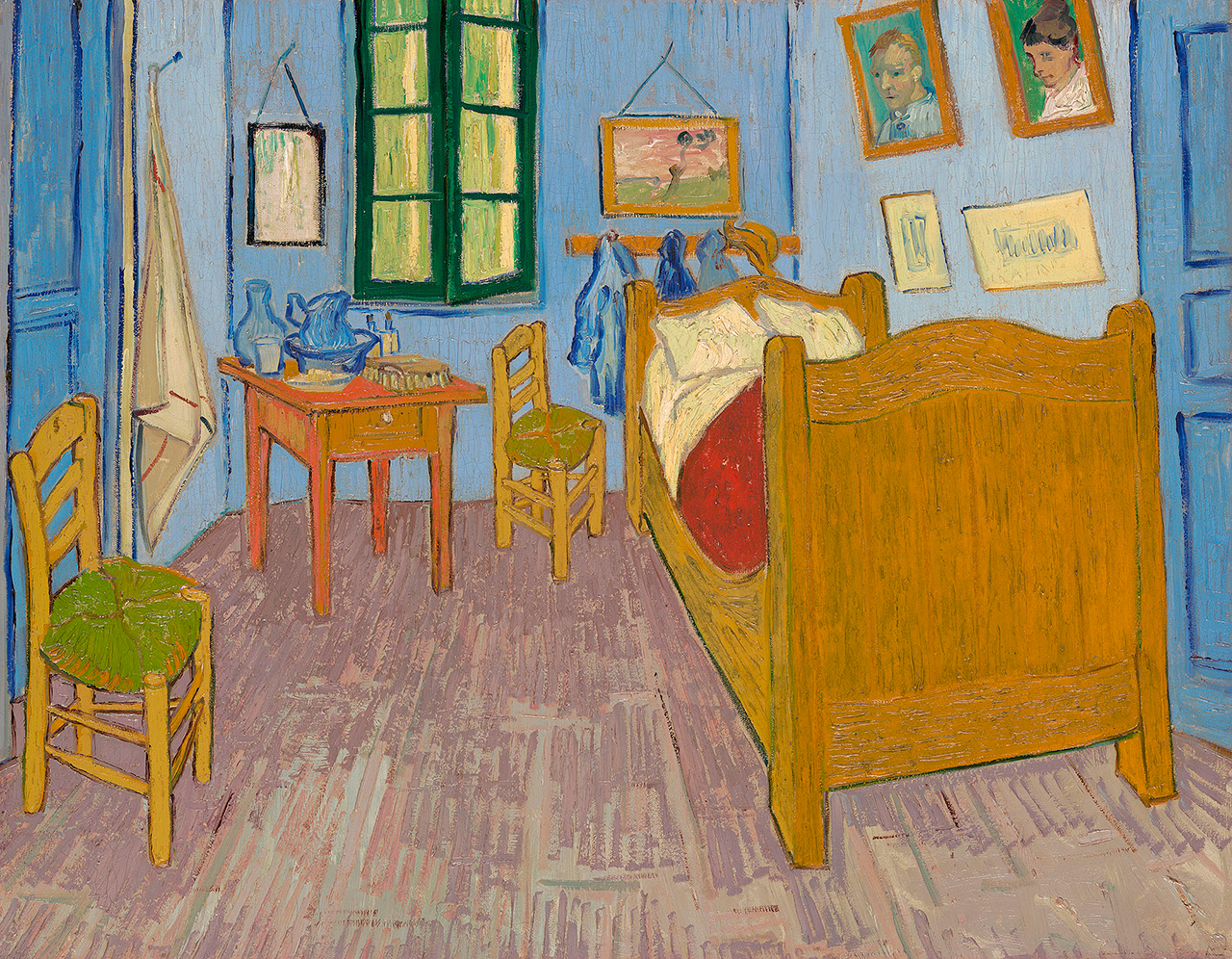 Inside van Gogh's Bedroom