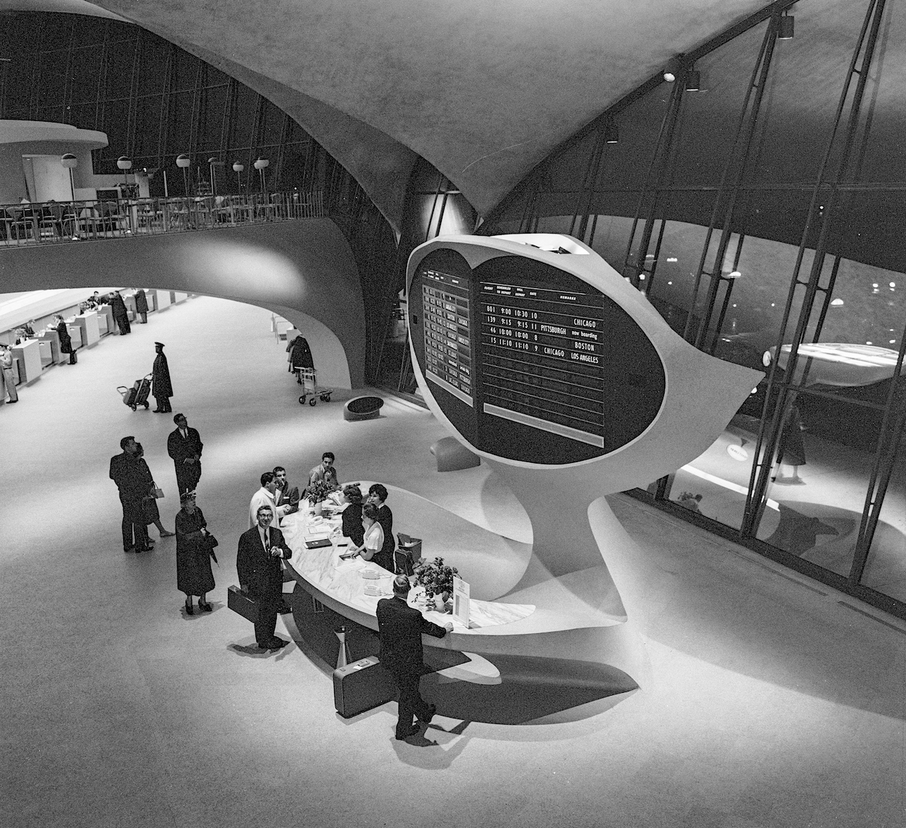 The Origins of Eero Saarinen's TWA Terminal in a One-Legged Chair