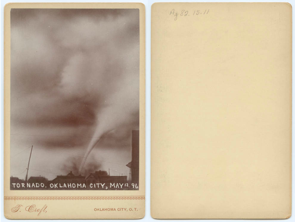 19th-Century Storm Chasers Took the First Tornado Photographs