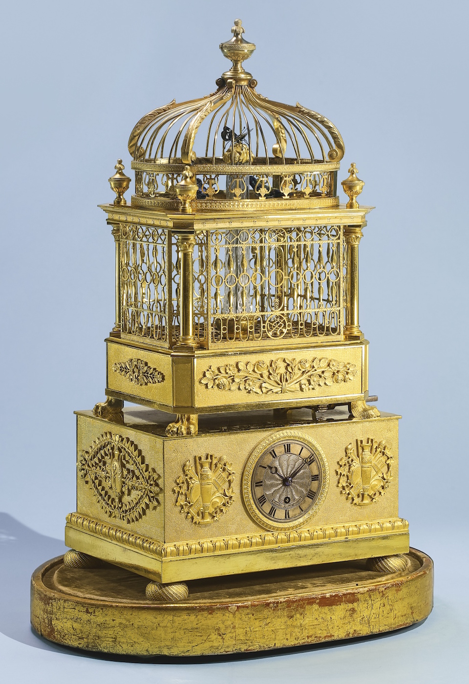 A 19th-Century Birdcage Automaton Comes to Life, and Auction