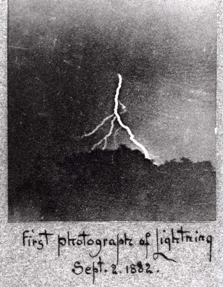 The First Photographs of Lightning Crackle with Electric Chaos