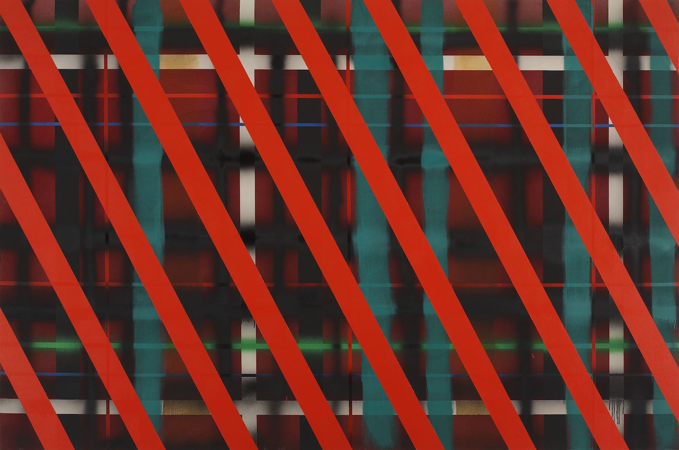 How Sean Scully Bent the Grid