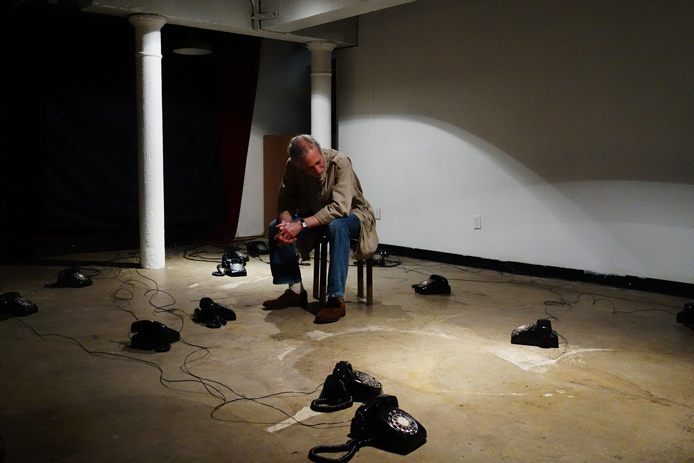 A Flock of Rotary Phones Chirps and Purrs in a Brooklyn Basement