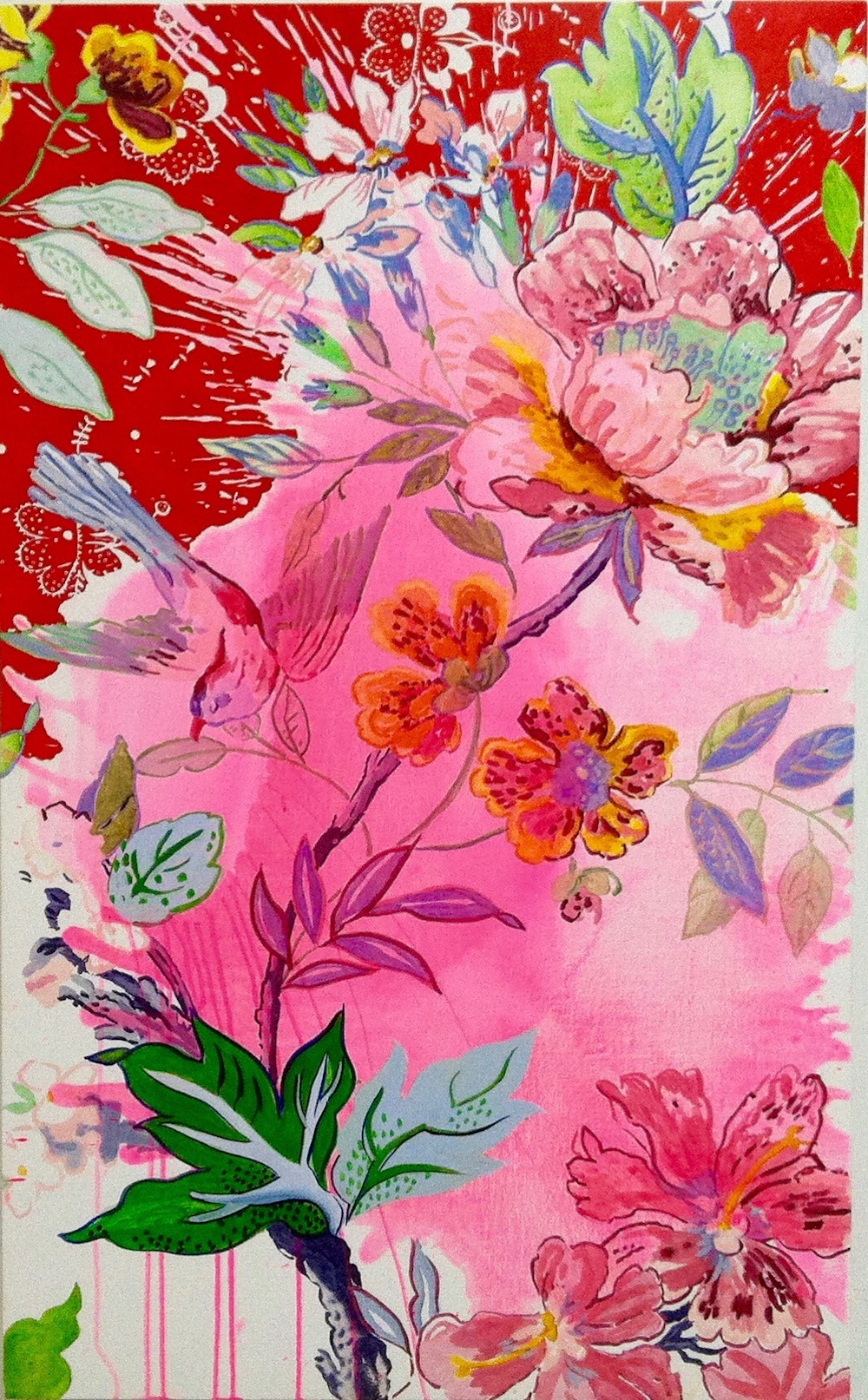 In New Paintings, Elisabeth Condon Pours on Color and Unexpected Forms