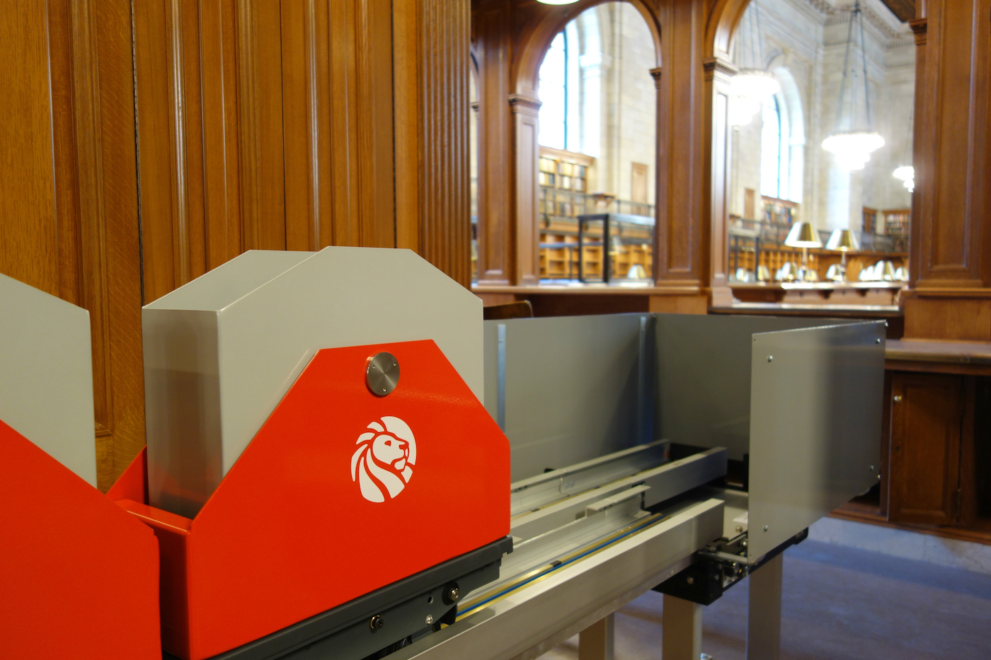 At NY Public Library, Books Now Ride the Rails from the Stacks to the ...