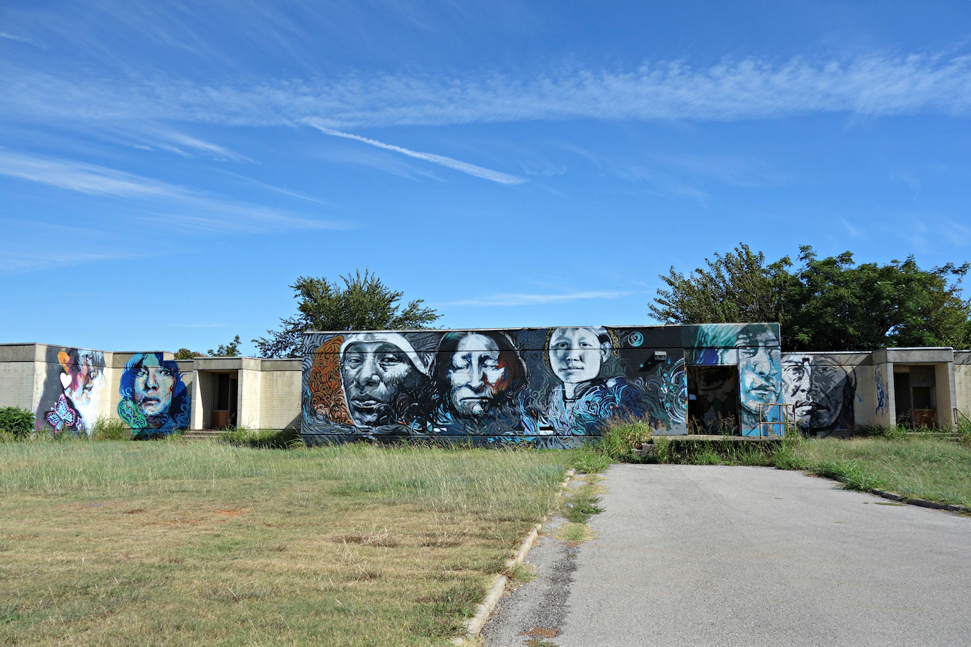 A Mural Honors the Ruins of an American Indian Boarding School