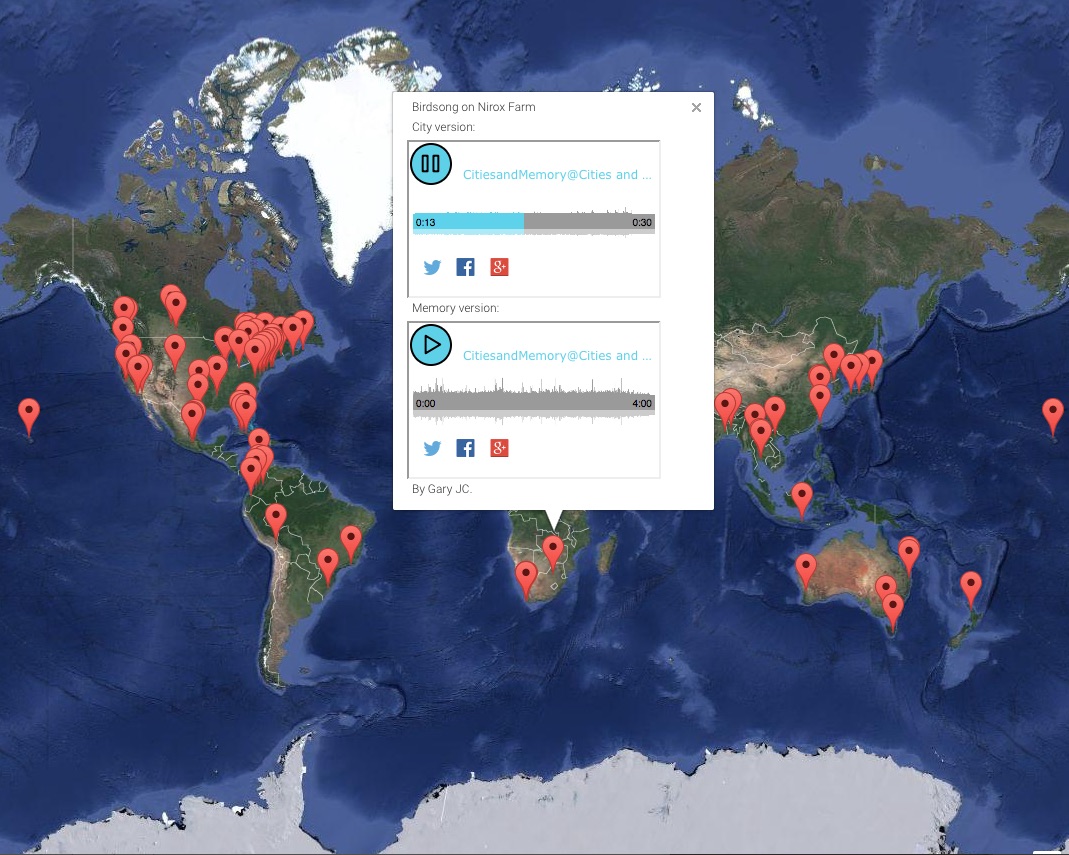 Explore the World's Sounds Through a Map of Field Recordings and Remixes