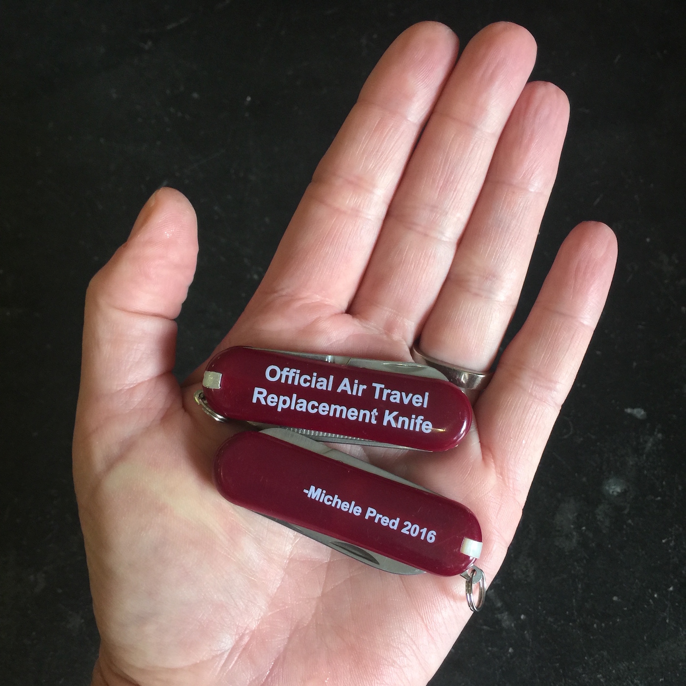 On Anniversary of the Patriot Act, Artist Passes Out Pocket Knives at ...