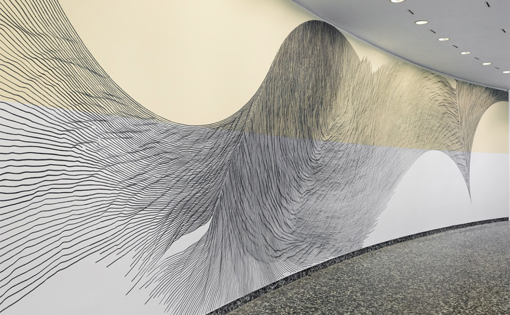 A Visual Artist Creates Lyrical, Linear Poetry