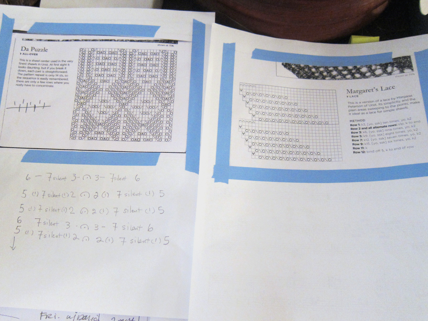 Musical Compositions Stitched from Lace Patterns