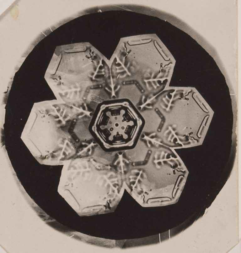 The First Snowflake Photographs