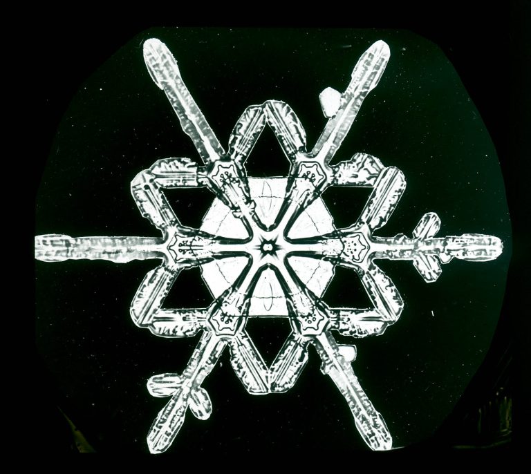 The First Snowflake Photographs