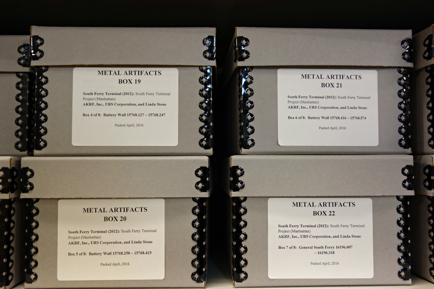 A Visit to New York City's New Subterranean Archaeological Repository