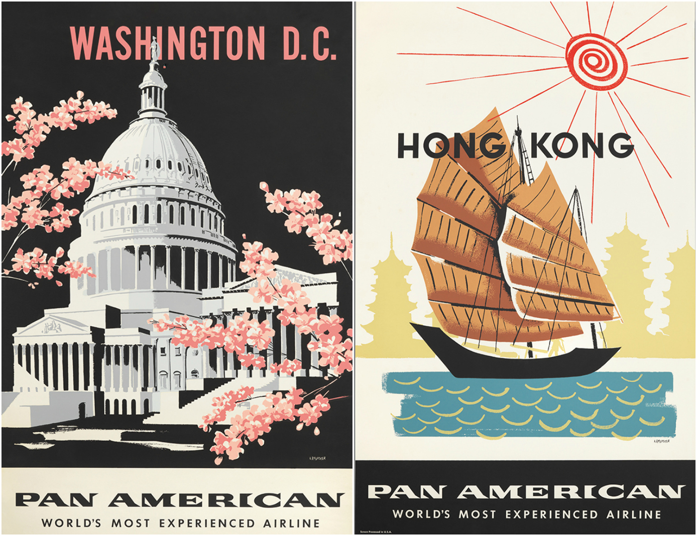 Jet-Age Dreams in the Vintage Posters of Pan Am Airlines