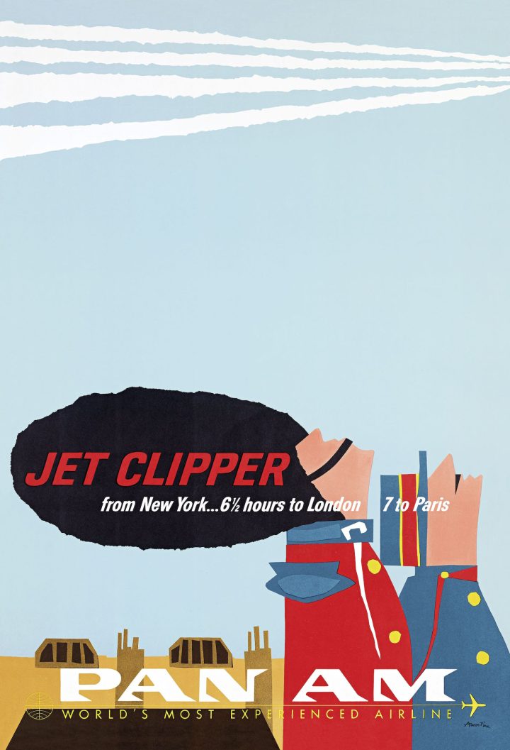 Jet-Age Dreams in the Vintage Posters of Pan Am Airlines