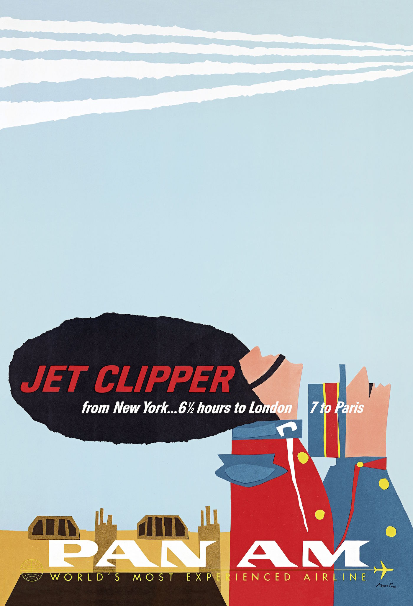 Jet-Age Dreams in the Vintage Posters of Pan Am Airlines