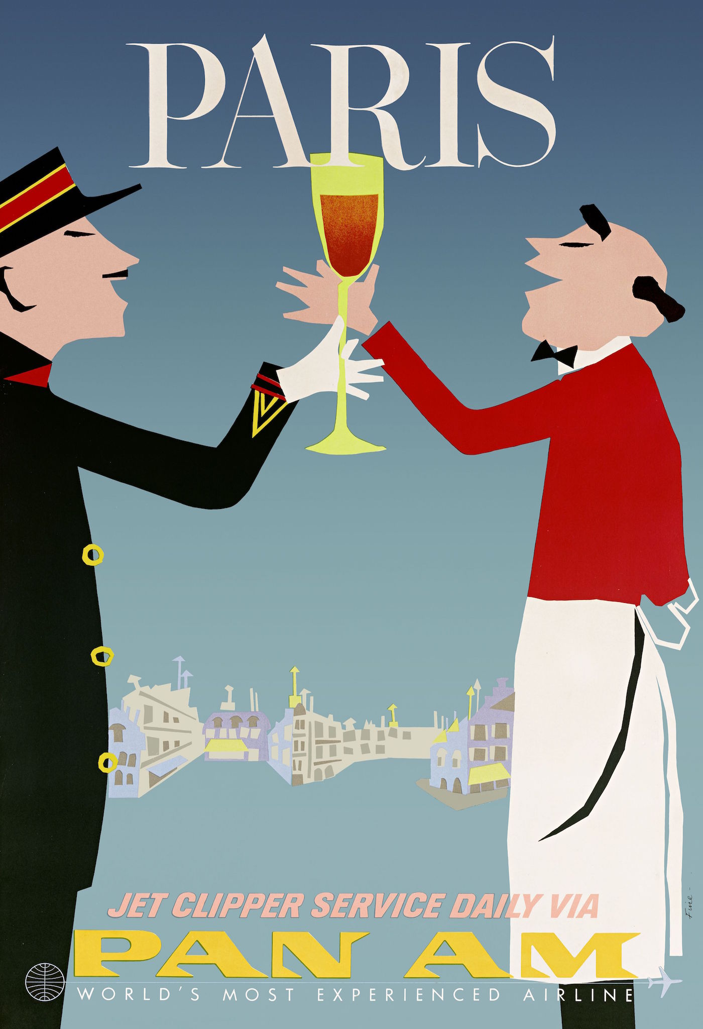 Jet-Age Dreams in the Vintage Posters of Pan Am Airlines