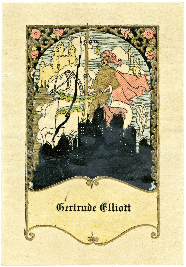 The Graphic Beauty of Vintage Bookplates
