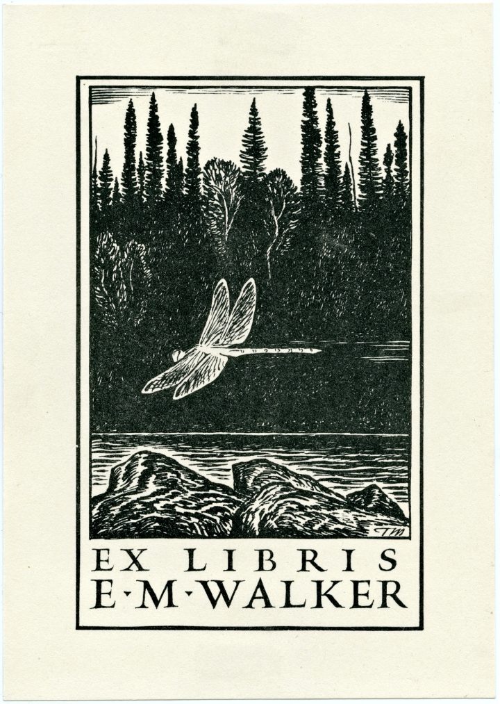 The Graphic Beauty of Vintage Bookplates