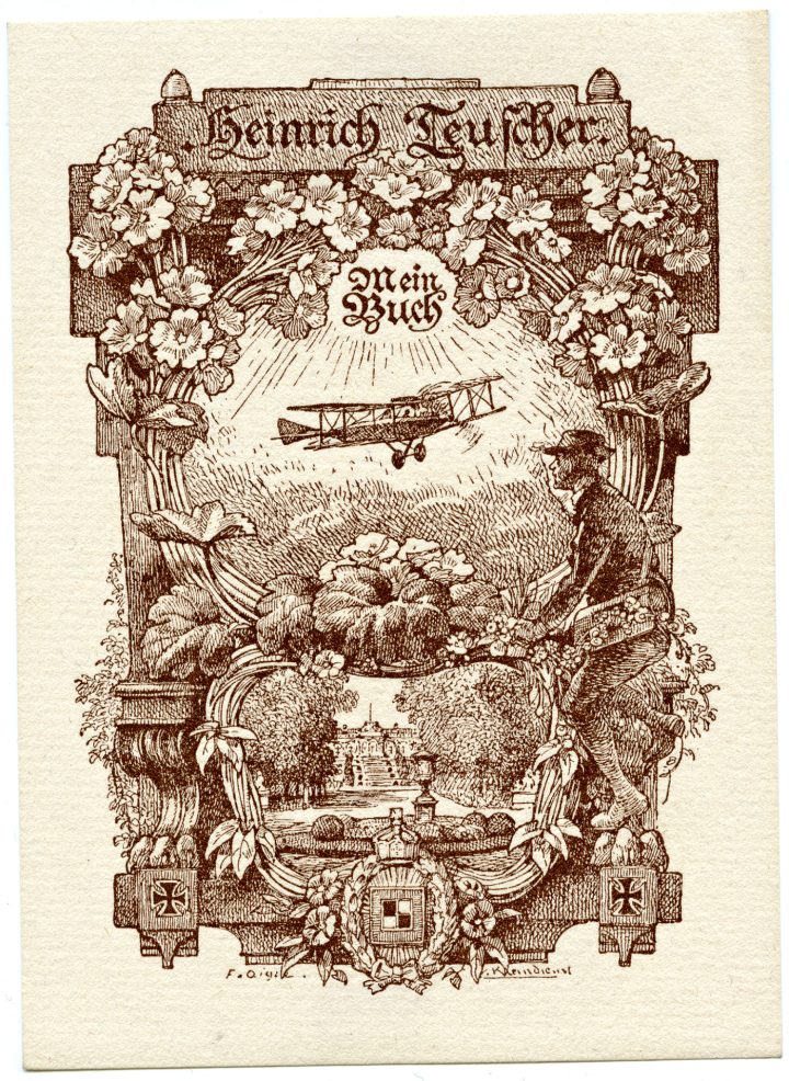 The Graphic Beauty of Vintage Bookplates
