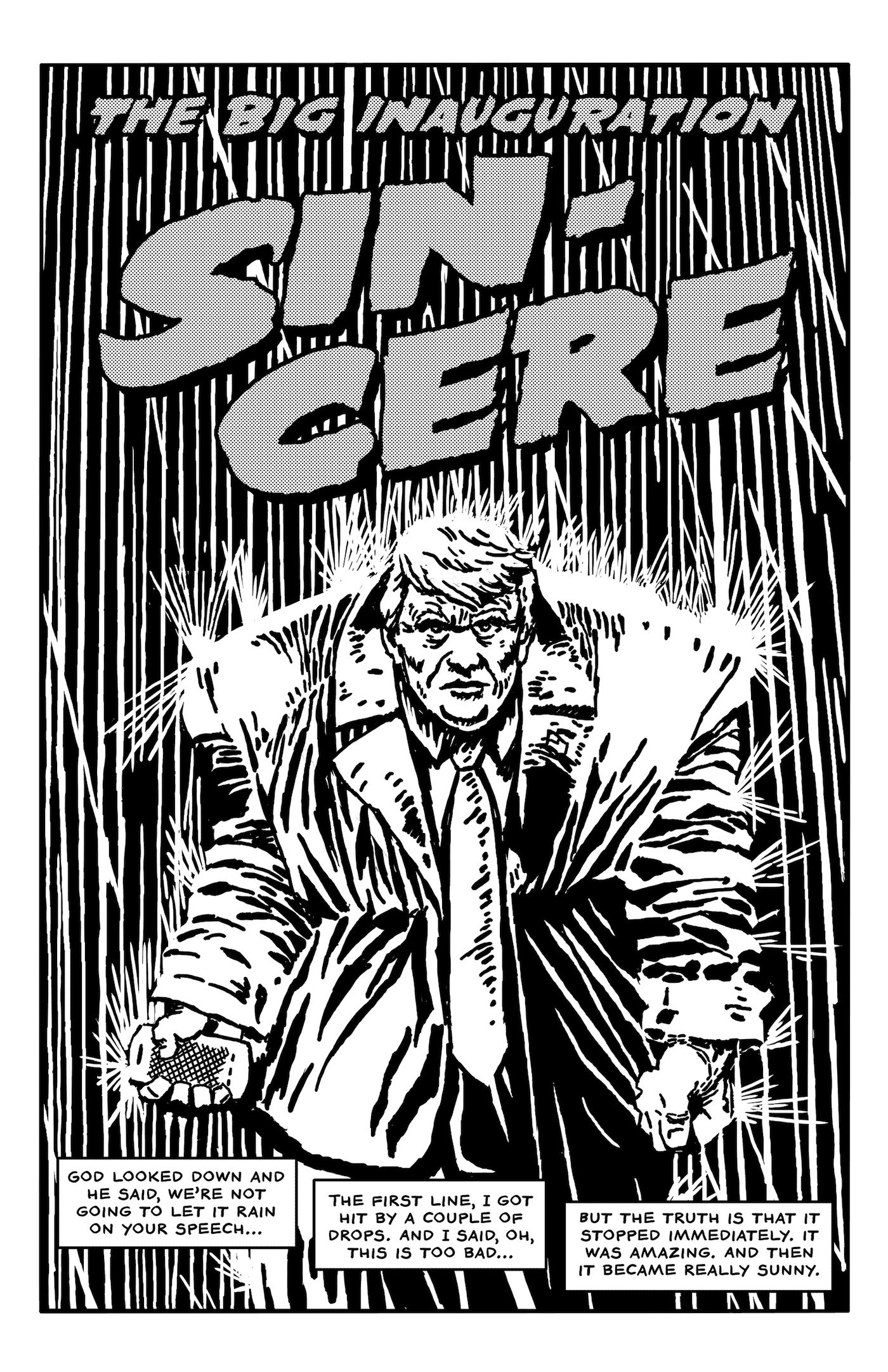 BANG! POW! SAD! Casting Trump as a Comic Book Villain
