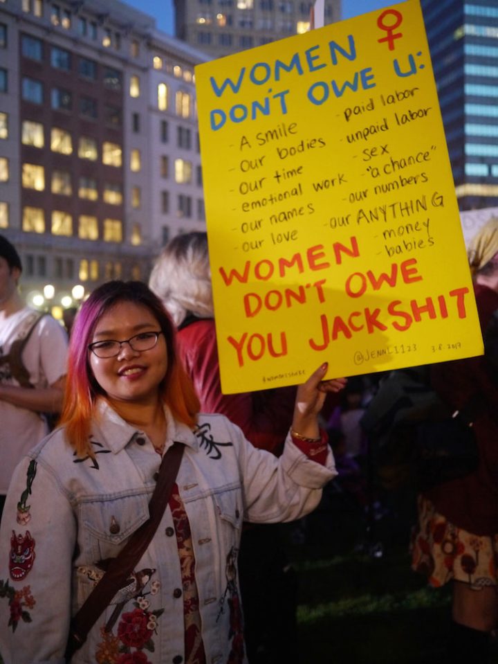 Scenes and Signs from the International Women's Strike in Oakland and ...
