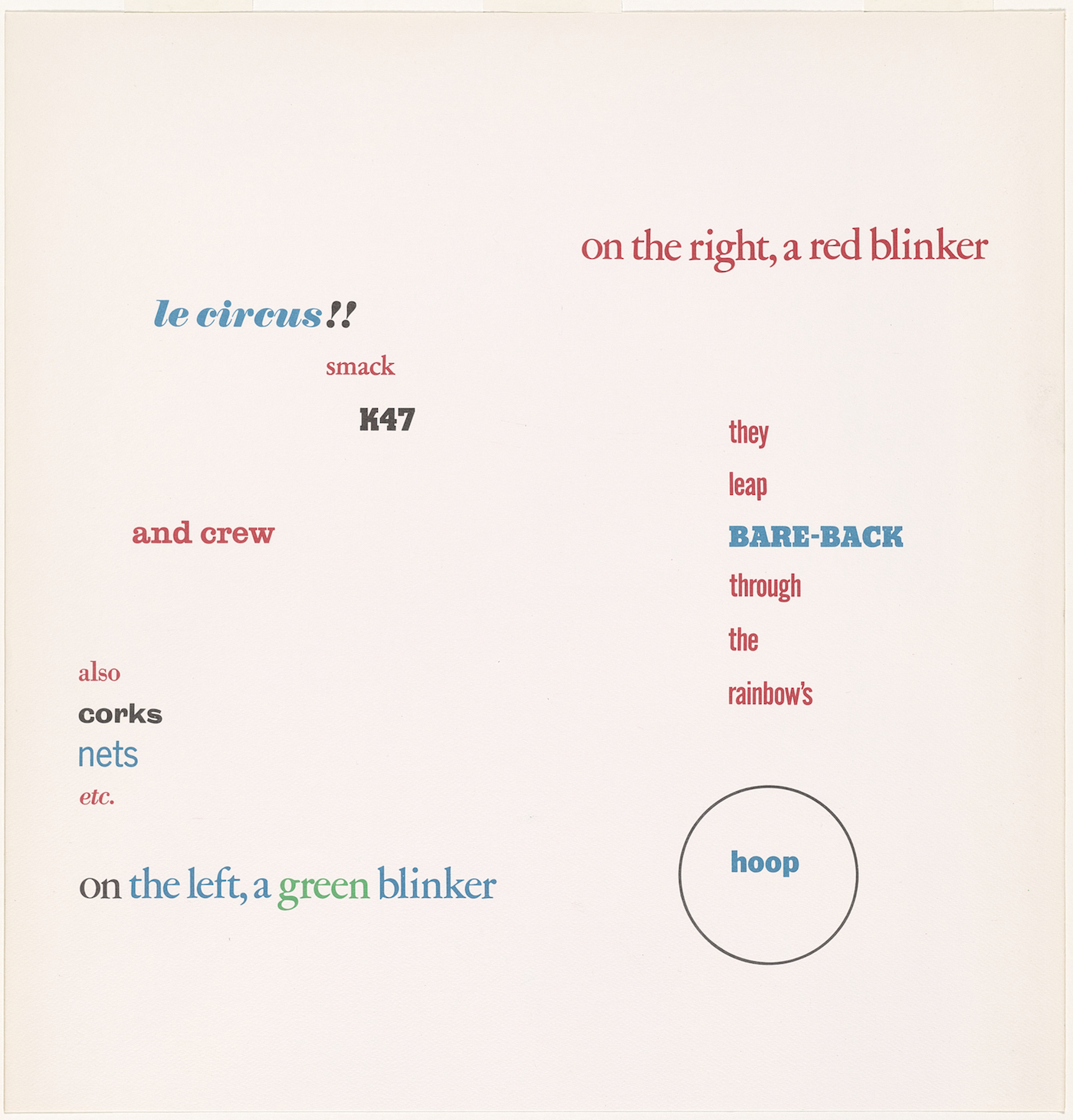 Getty Acquires Concrete Poetry by Two Modern Pioneers of the Form