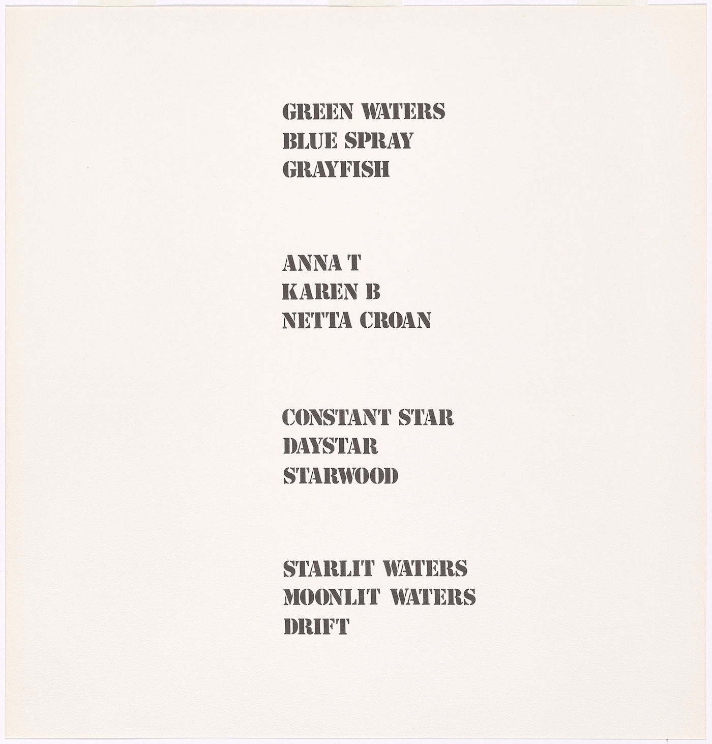 Getty Acquires Concrete Poetry by Two Modern Pioneers of the Form