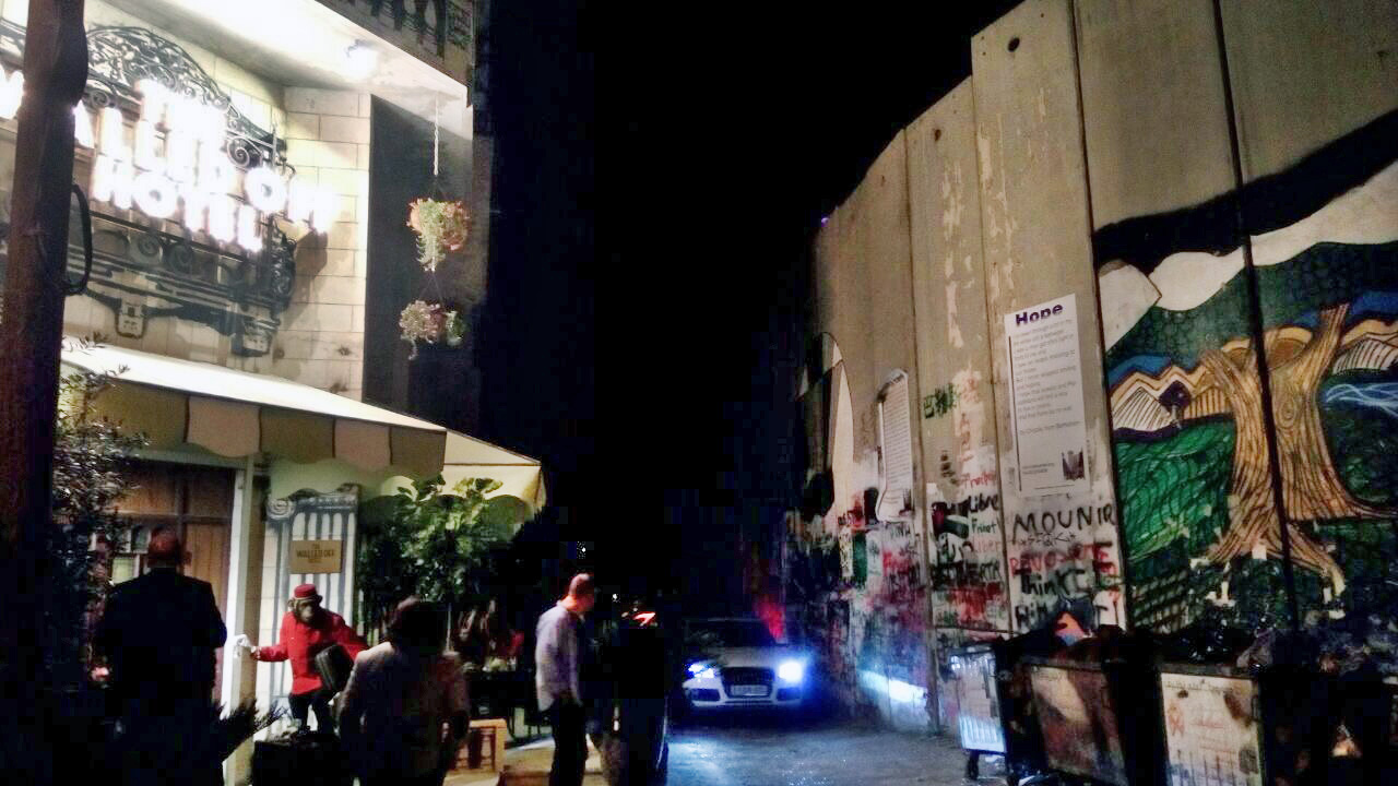 A Visit to Banksy's New Hotel in Bethlehem
