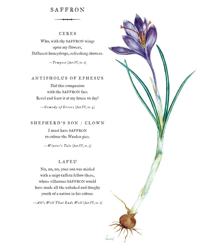 A Compendium of Shakespeare’s Plants, from Juliet’s Rose to Ophelia’s ...